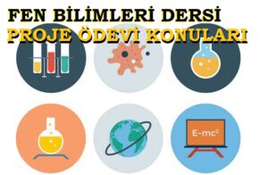 Fen Bilimleri Dersi Proje Konu Listesi – 1Fen 1Matematik